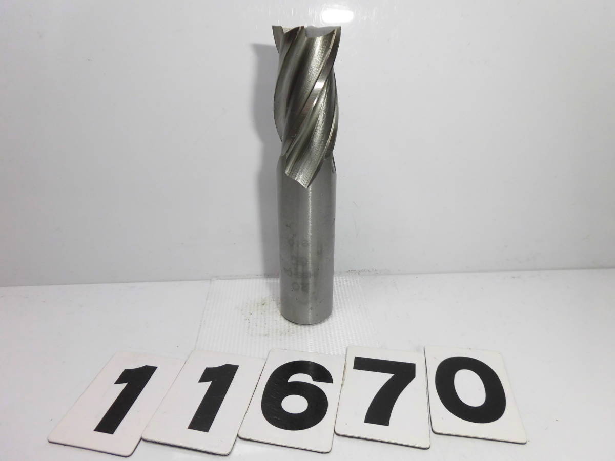 Yahoo!オークション - 11670 Φ20-20-30-95位 ロングハイスエンドミル ...