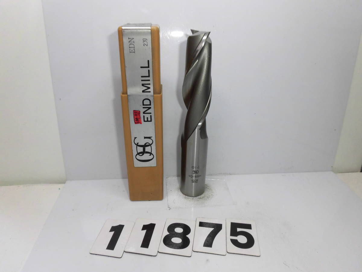 Yahoo!オークション - 11875 Φ25-25-75-150位 ハイスエンドミル 大径 ...