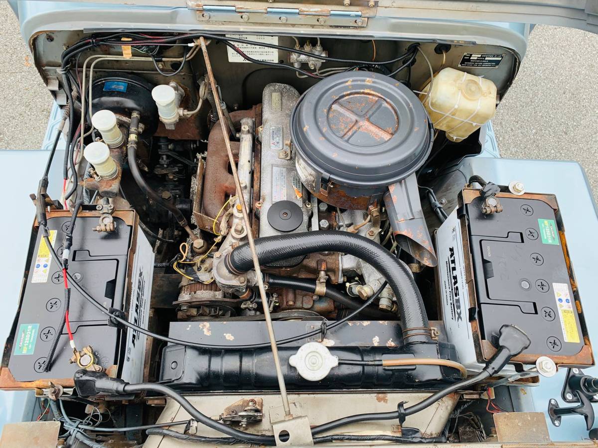 Yahoo!オークション - 昭和52年 三菱ジープ J24 ワンオフホロ 即乗