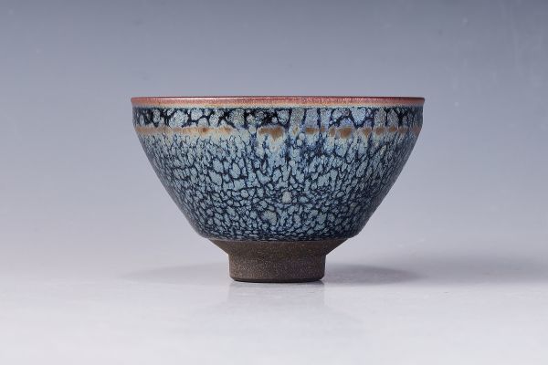 7807 橋本大輔 鉄釉 窯変 盃 天目 ぐい呑 杯 酒器 茶杯 茶器 中国 7807 橋本大輔 鉄釉 窯変 盃 天目 ぐい呑 杯 酒器 茶杯 茶器 中国