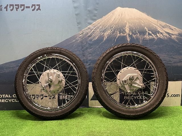 Yahoo!オークション - JA07 郵政 スーパーカブ110 14インチ ホイール ...