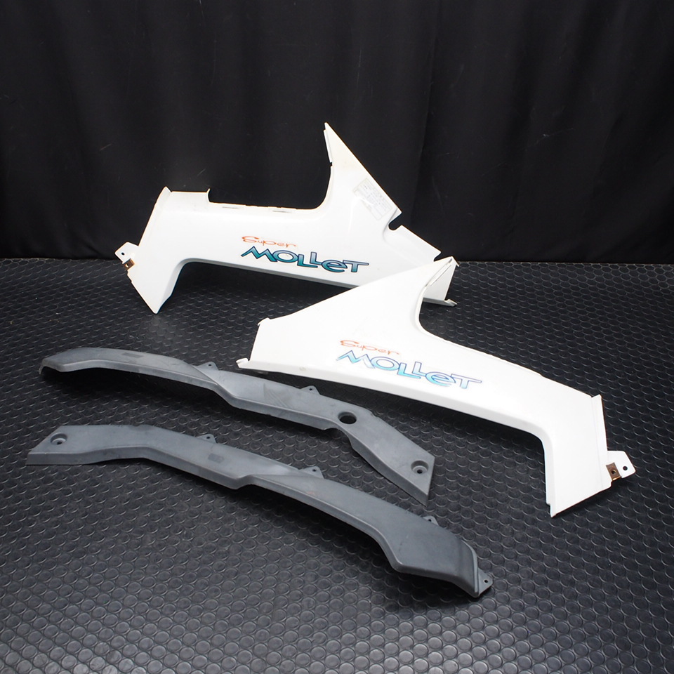 Yahoo!オークション - 割れ無 スーパーモレ FA14B 純正シートカウル左...