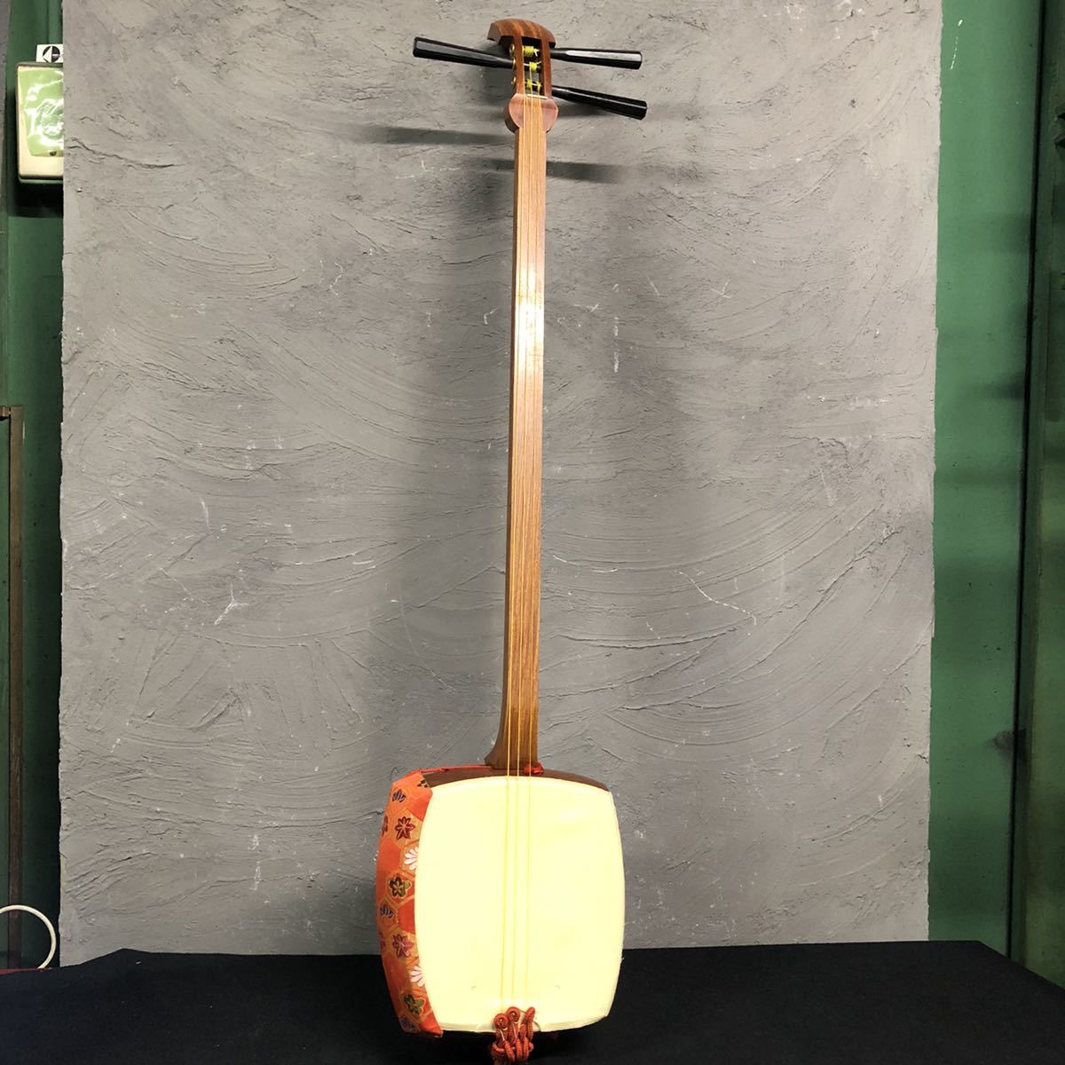 代購代標第一品牌-樂淘letao- Gt1① Sa 三味線 詳細不明 丸打胴 和楽器 Bst29 2