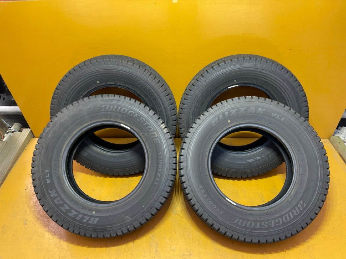 165R13LT 6PR BRIGDESTONE BLIZZAK VL1 4本セット 6135(中古品)｜売買されたオークション情報、yahooの商品情報をアーカイブ公開 - オークファン ...