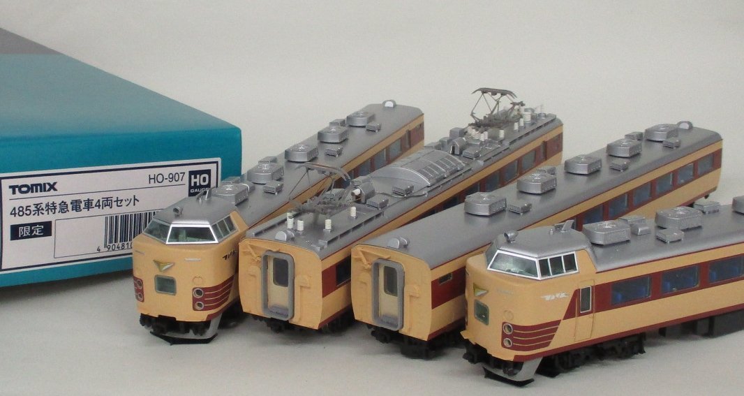 Yahoo!オークション - TOMIX HO-907 485系特急電車4両セット【ジャンク...