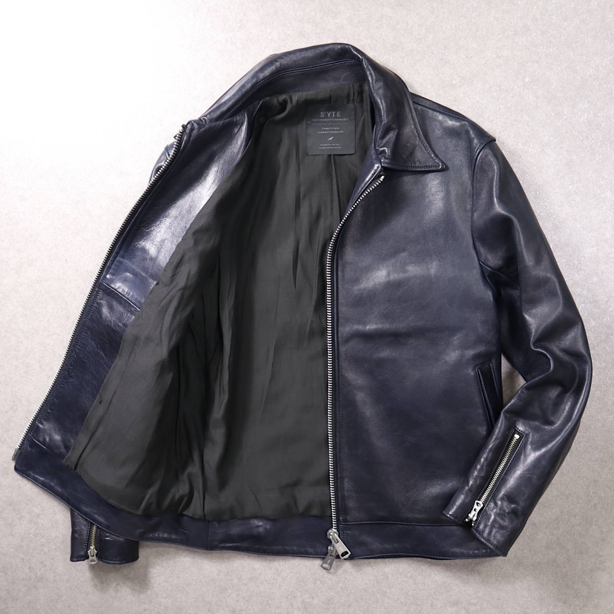 Yahoo!オークション - 1円〜 PF22 ヨウジヤマモト YOHJI YAMAMOTO レザ...