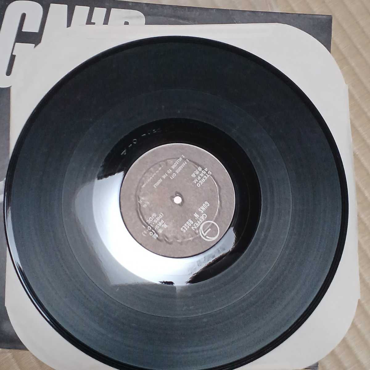 Yahoo!オークション - ガンズ&ローゼス GN'R 45RPM GUNS N'ROSES プロ...