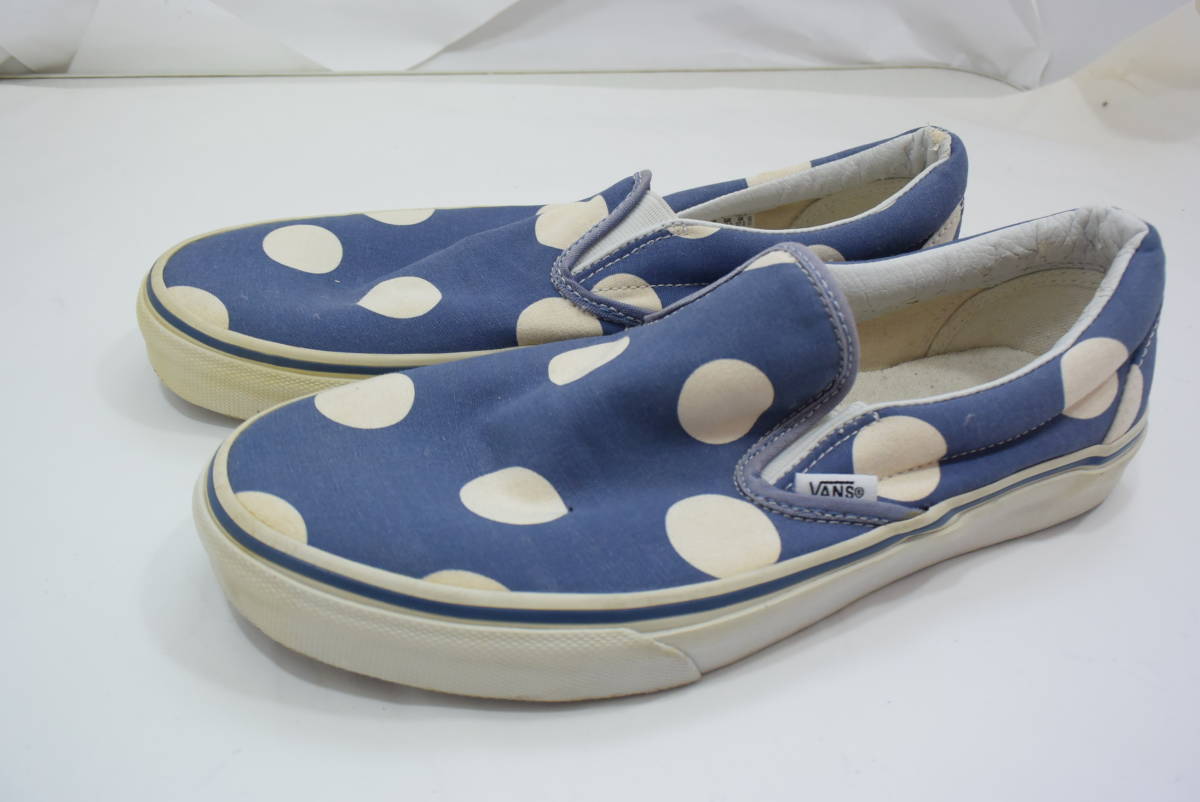 Yahoo!オークション - バンズ VANS US9 27cm スリッポン ドット