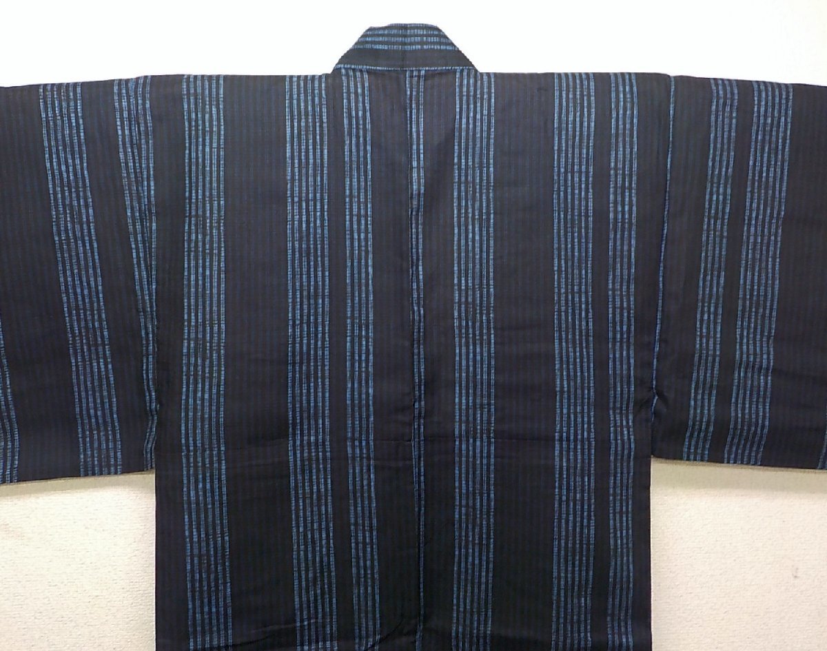 Yahoo!オークション - 弐7818 遠州綿紅梅紬 男の高級浴衣着物単衣 裄69...