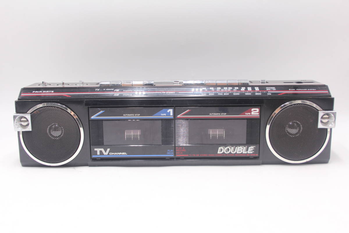 Yahoo!オークション - FAIR MATE/フェアメイト RD-W22 ダブルカセット ...