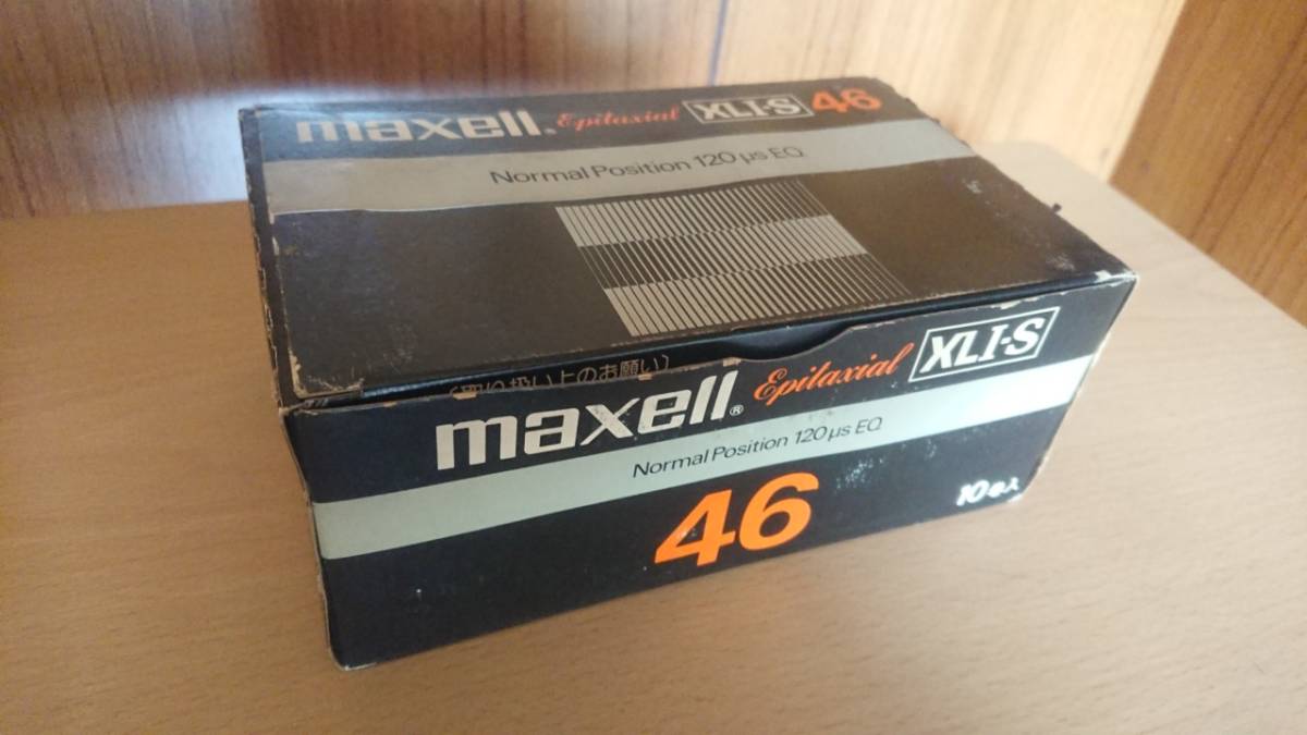 Yahoo!オークション - maxell XLⅠ-S46 カセットテープ 10本 未使用