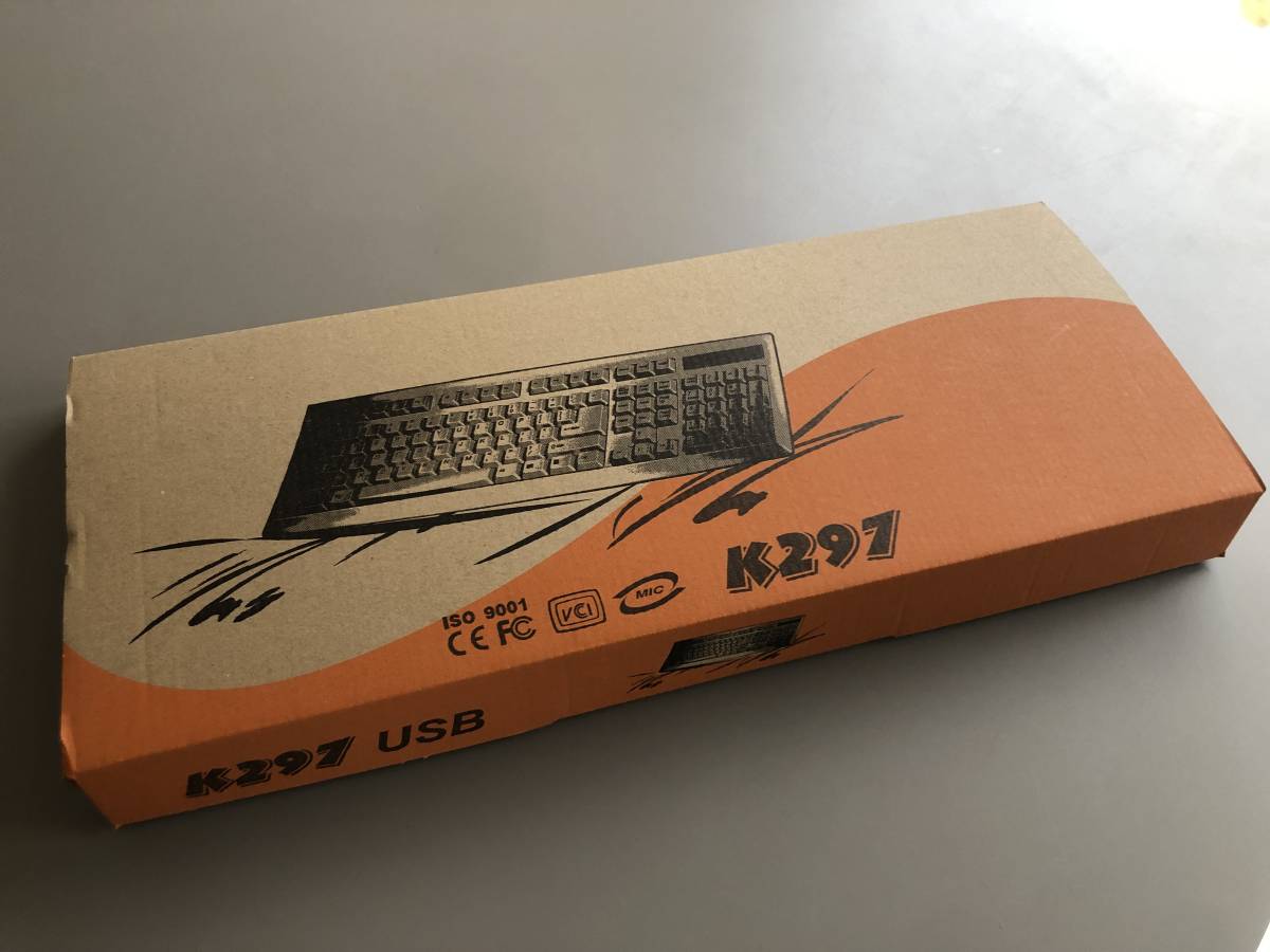 Yahoo!オークション - キーボード 新品 K297 ブラック USB