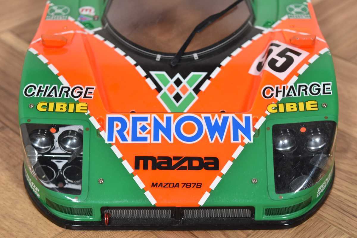 Yahoo!オークション - タミヤ 1/10 マツダ 787B RC ボディ