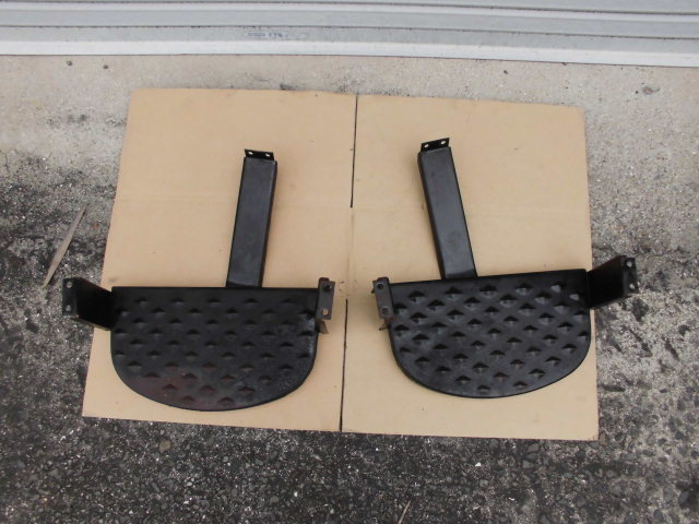 Yahoo!オークション - 中古 希少 三菱 ジープ J54 純正サイドステッ...