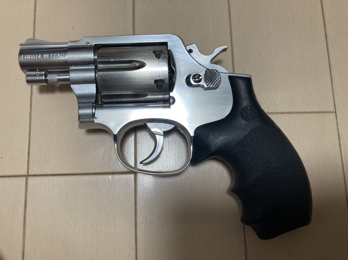 Yahoo!オークション - コクサイ S&W M64 2インチ ホーグラバーグリップ...