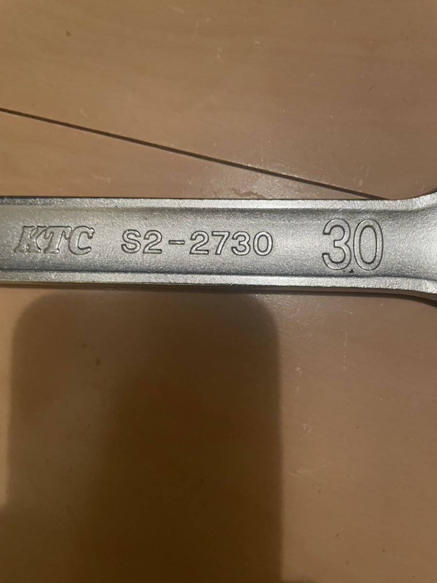 Yahoo!オークション - KTC スパナ S2-2730 27×30mm