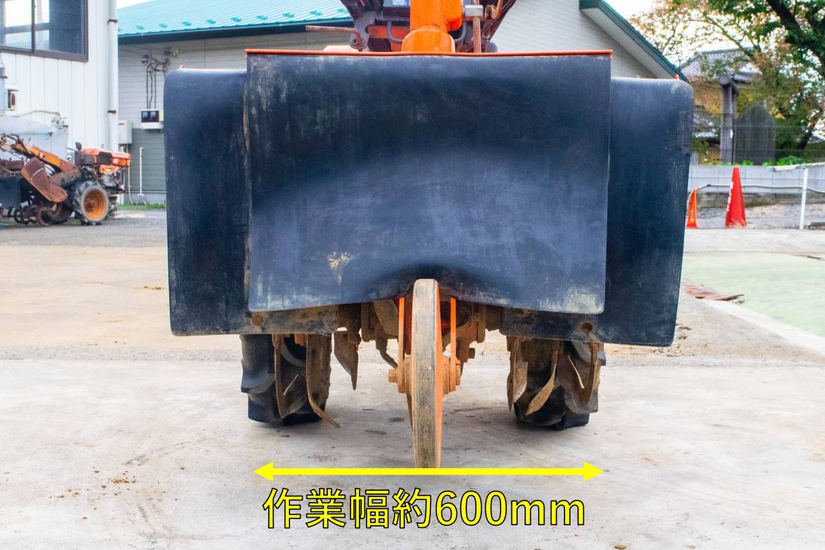 Yahoo!オークション - 埼玉発 KRA85 K18B クボタ 耕運機 8.5馬力 ディ...