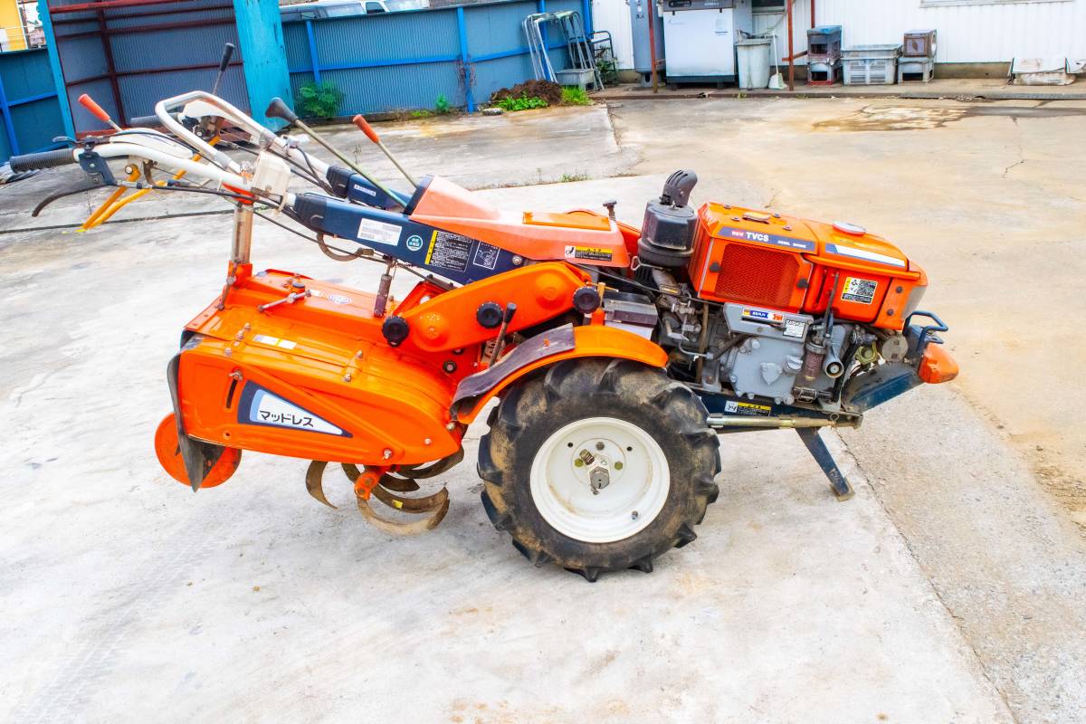 Yahoo!オークション - 埼玉発 KRA85 K18B クボタ 耕運機 8.5馬力 ディ...