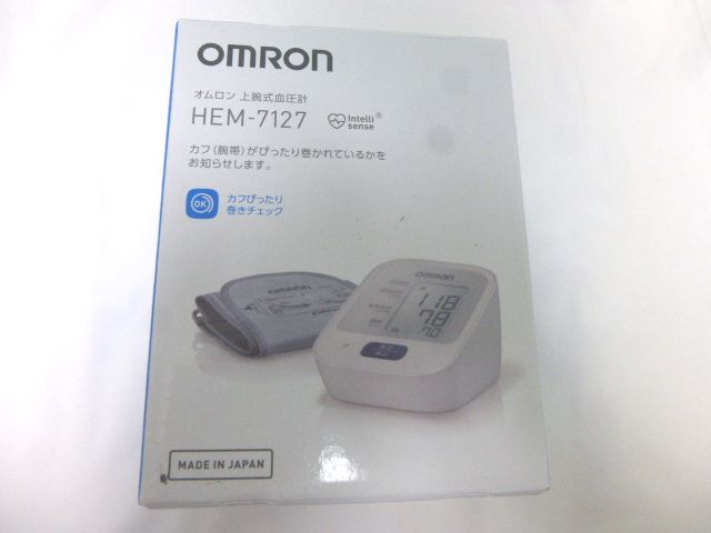 Yahoo オークション 【新品】オムロン ヘルスケア Hem 7127 上腕式血