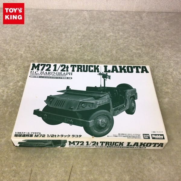 1円〜 バンダイ ホビージャパン 1/35 機動戦士ガンダム MSイグルー2 重力戦線 地球連邦軍 M72 1/2t トラック ラコタ(ガンダム)｜売買されたオークション情報、yahooの商品 ...