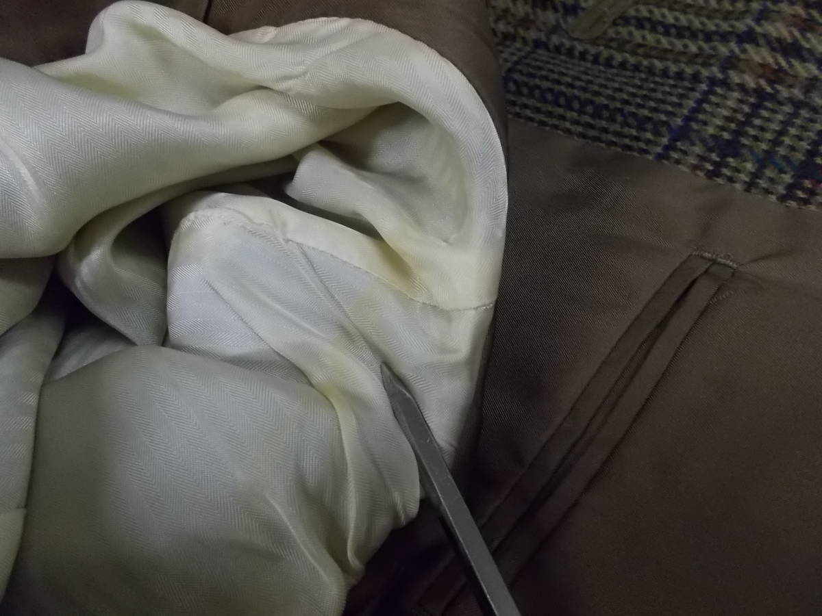 Yahoo!オークション - c10 DAKS 2Bテーラードジャケット 94AB4 チェッ...