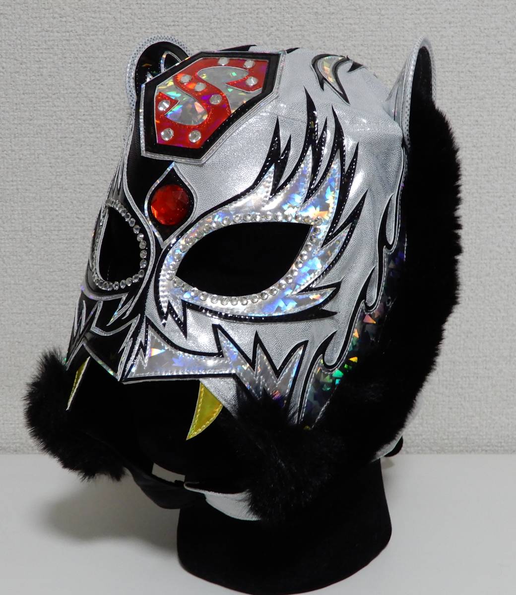 スターライト キッド 黒銀ハーフ 牙付 ハイグレード セミプロ スターダム 女子プロレス プロレスマスク(マスク)｜売買されたオークション情報、yahooの商品情報をアーカイブ公開 ...