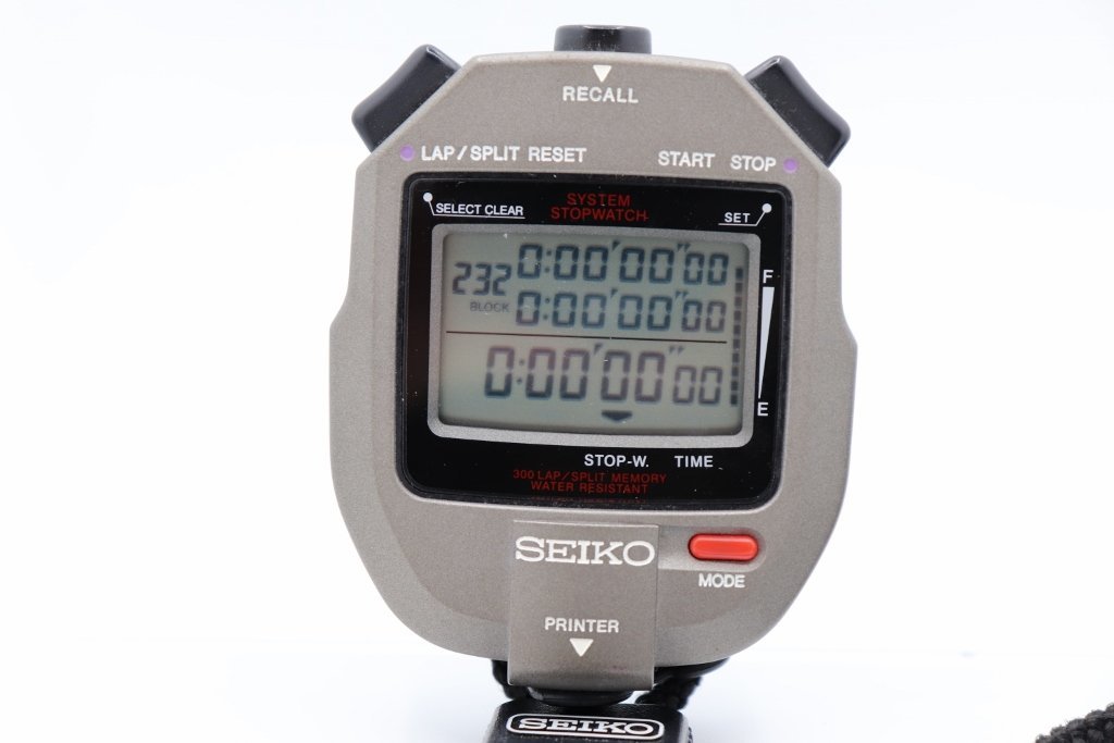 Yahoo オークション Seiko セイコー S143 4a00 ストップウォッチ 純