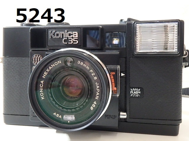 Yahoo!オークション - FK-5243 KONICA C35 AF 動作品 ブラック