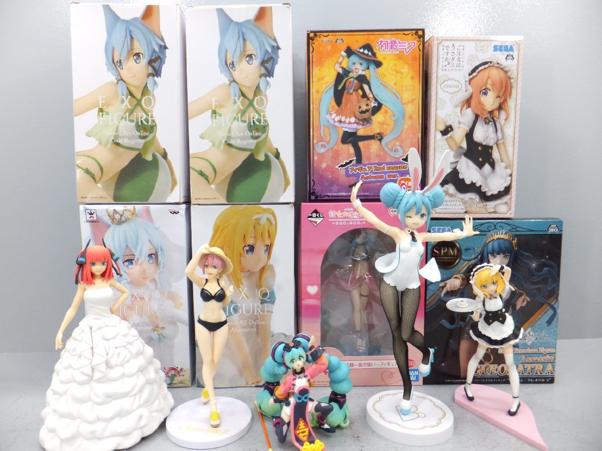Yahoo!オークション - 【2】現状品 初音ミク SAO Fate ごちうさ 五等...
