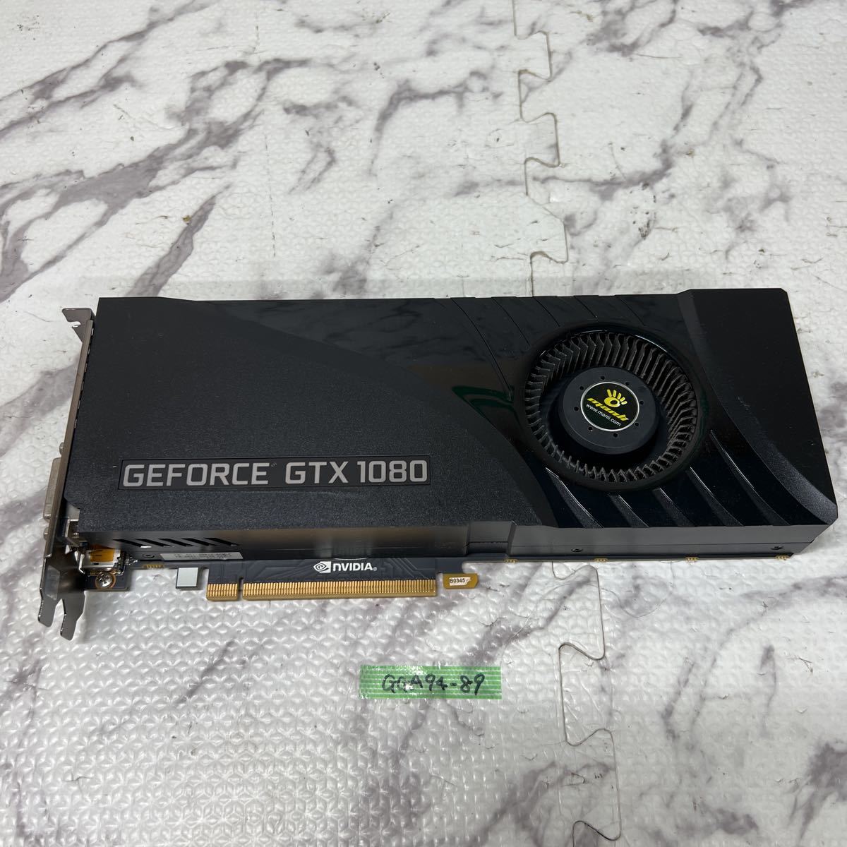 GGA94-89 激安 グラフィックボード NVIDIA GTX1080 8GB GDDR5X 256bit 認識.画像出力のみ確認 同梱可(PCI Express)｜売買されたオークション ...
