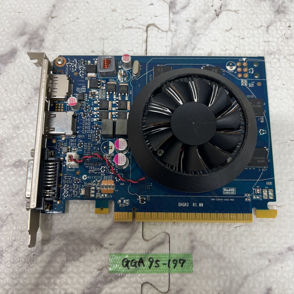 GGA95-197 激安 グラフィックボード DELL GeForce GT 640 1GB DVI/HDMI/DP 0CJF72 認識.画像出力のみ確認 同梱可能(PCI Express ...