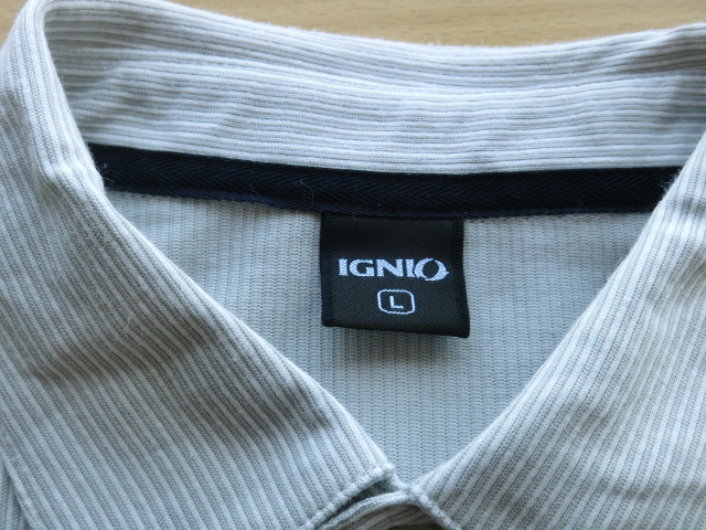 Yahoo!オークション - 【ユーズド品】IGNIO イグニオ ゴルフウェア 半...