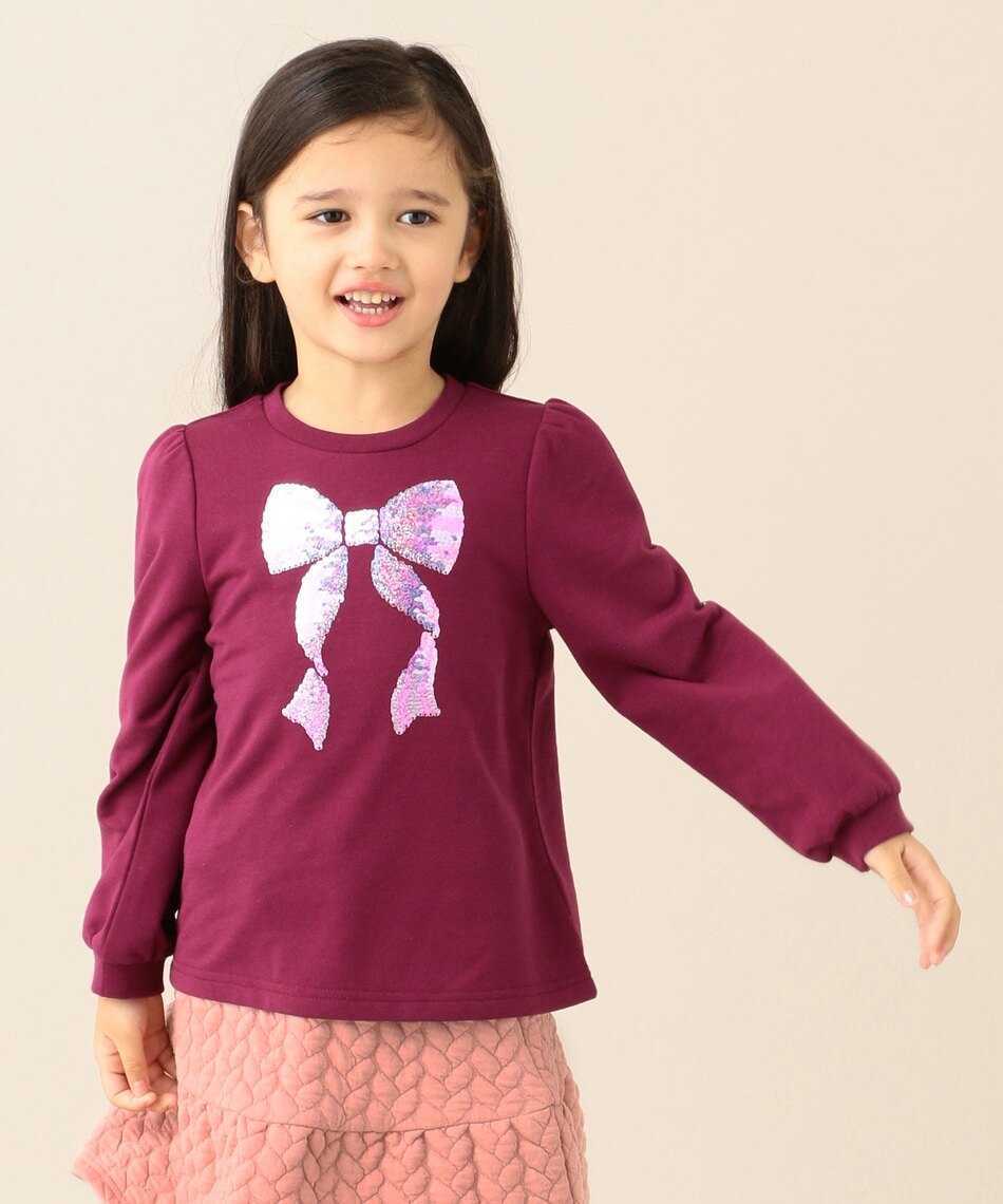 Yahoo!オークション - anyFAMキッズ Aライン 長袖 カットソー スパン...