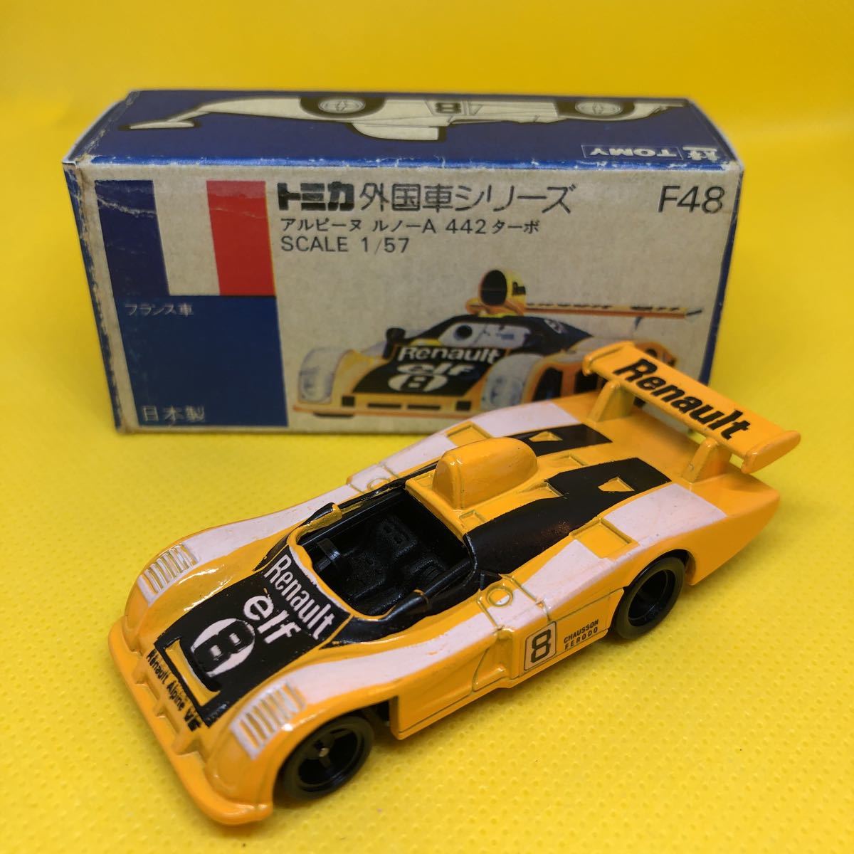 Yahoo!オークション - トミカ 日本製 青箱 F48 アルピーヌ ルノー A442...