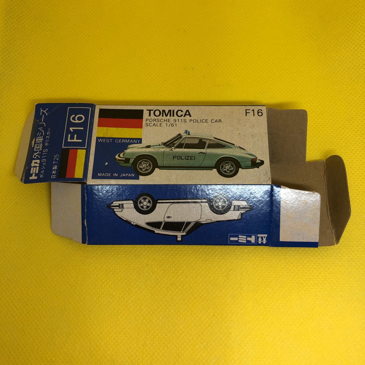 Yahoo!オークション - トミカ 日本製 青箱 空箱 F16 ポルシェ 911S ポ...