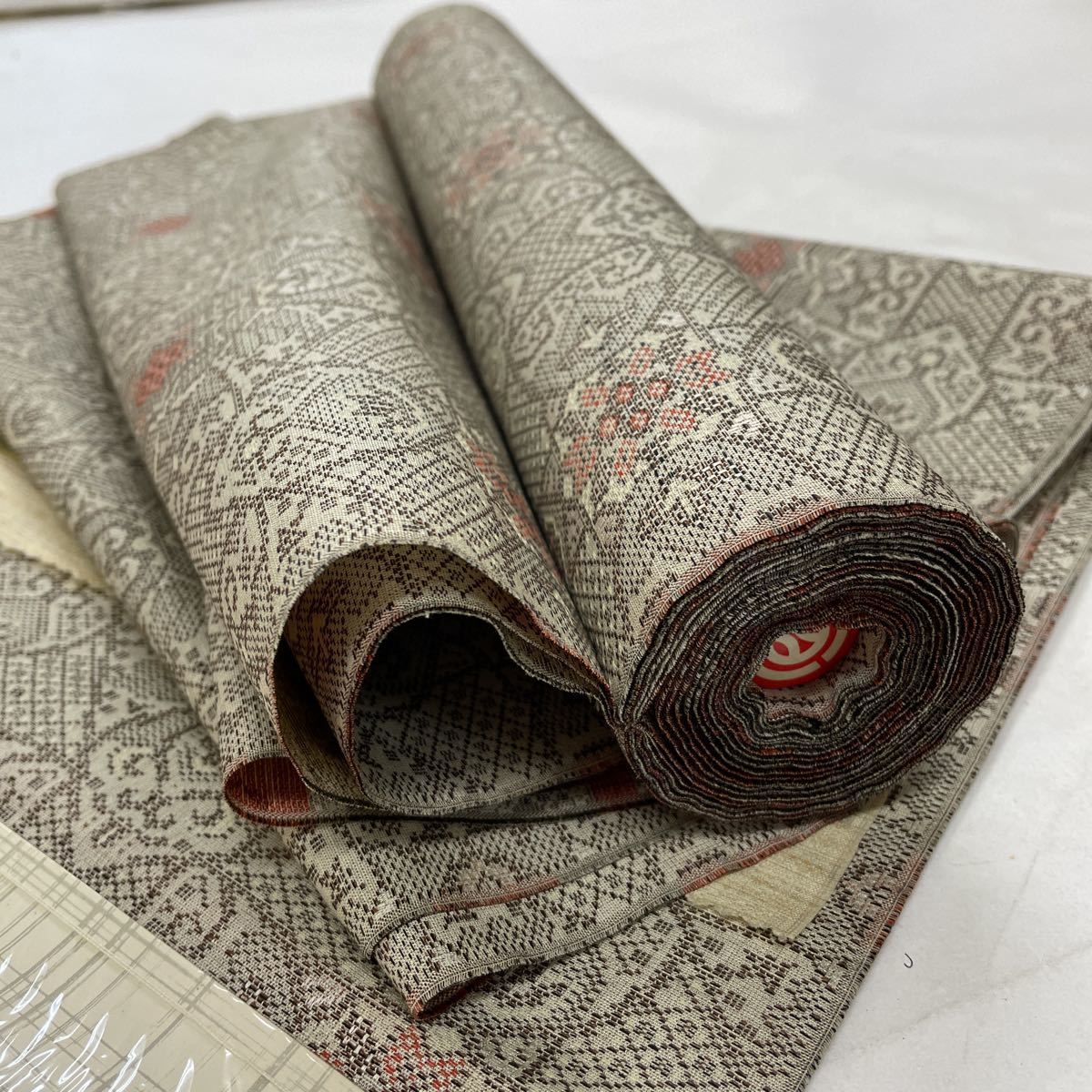 Yahoo!オークション - 反司 a2329【古琴塩沢】ウール反物 交織 小紋 ...