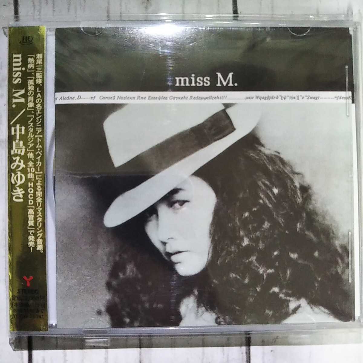 Yahoo!オークション - 中島みゆき miss M. 【リマスター (HQCD)】美品...