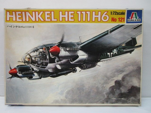Yahoo!オークション - イタレリ 1/72 ハインケル He111H-6 キット (250...