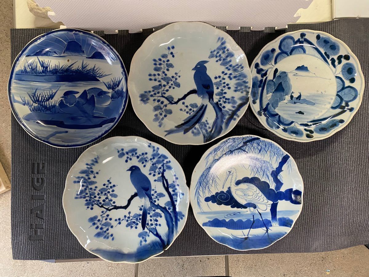 大皿レトロ骨董飾り皿 - 家具 大皿レトロ骨董飾り皿 - 家具