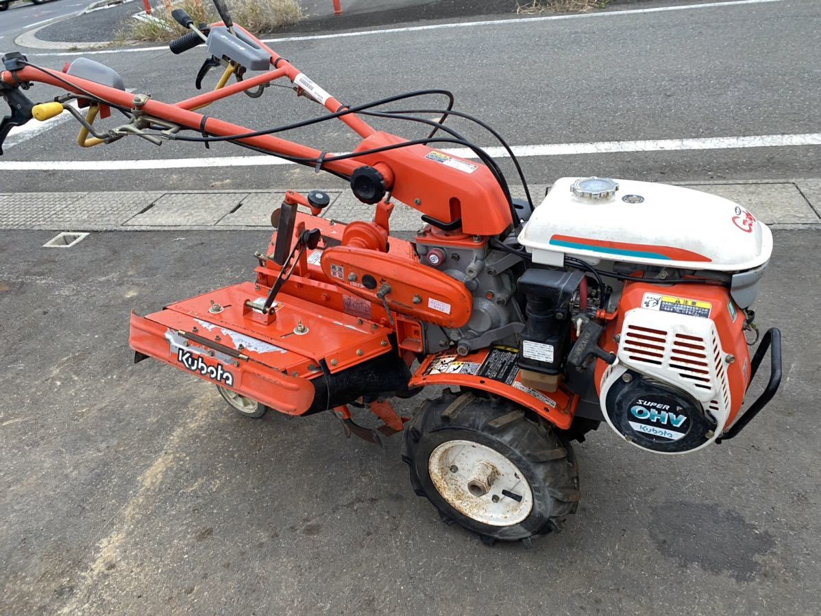 クボタ管理機 ネギローター TA6 6.2馬力 ネギ等 溝掘り 土寄せ クボタ管理機 ネギローター TA6 6.2馬力 ネギ等 溝掘り 土寄せ