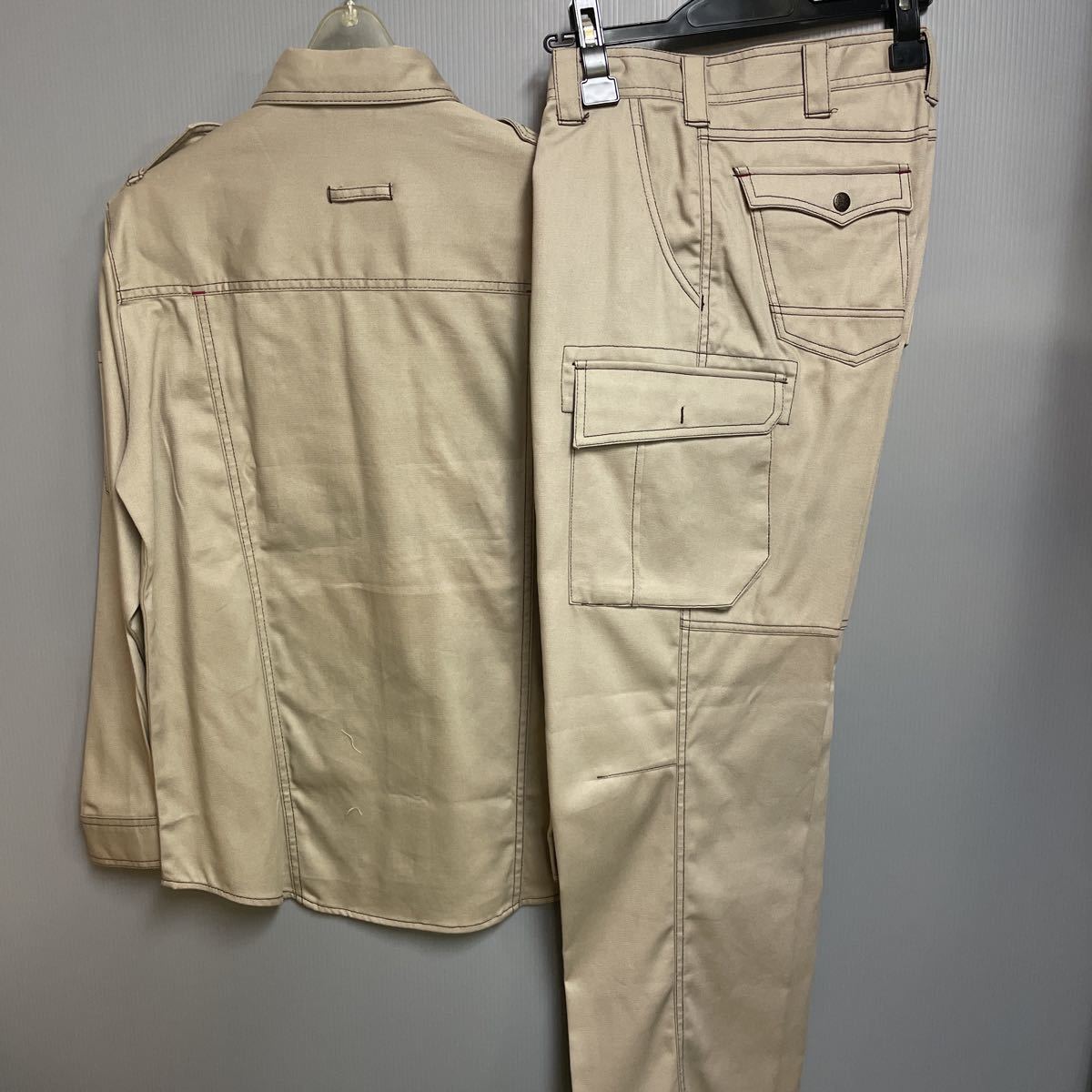 Yahoo!オークション - Jawin 51704 長袖シャツ M 上下セット 51702 ノ...