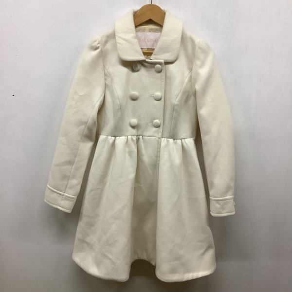 Yahoo!オークション - J157 LIZ LISA コート 0 ホワイト ダブル バック...