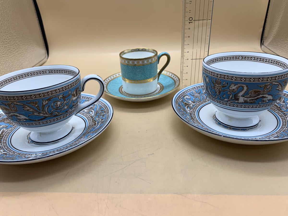 Yahoo!オークション - R801) 3点セット WEDGWOOD ウェッジウッド ULAND...
