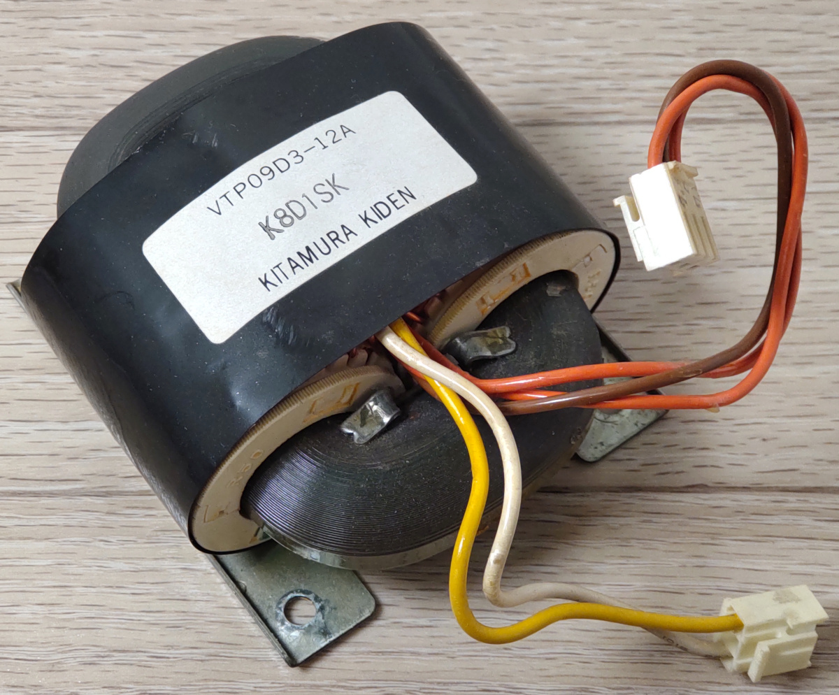 Yahoo!オークション - 北村機電 Rコア電源トランス 約7.8-0-7.8V 50VA...