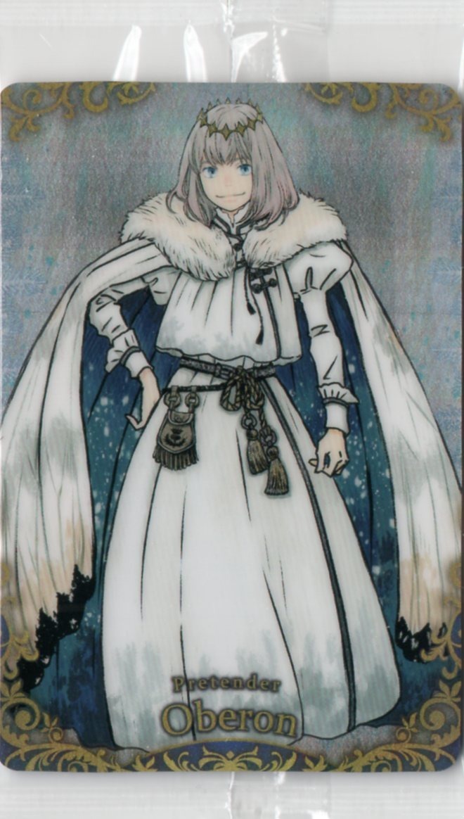 Yahoo!オークション - Fate Grand Order ウエハース カード SR31 オベ...