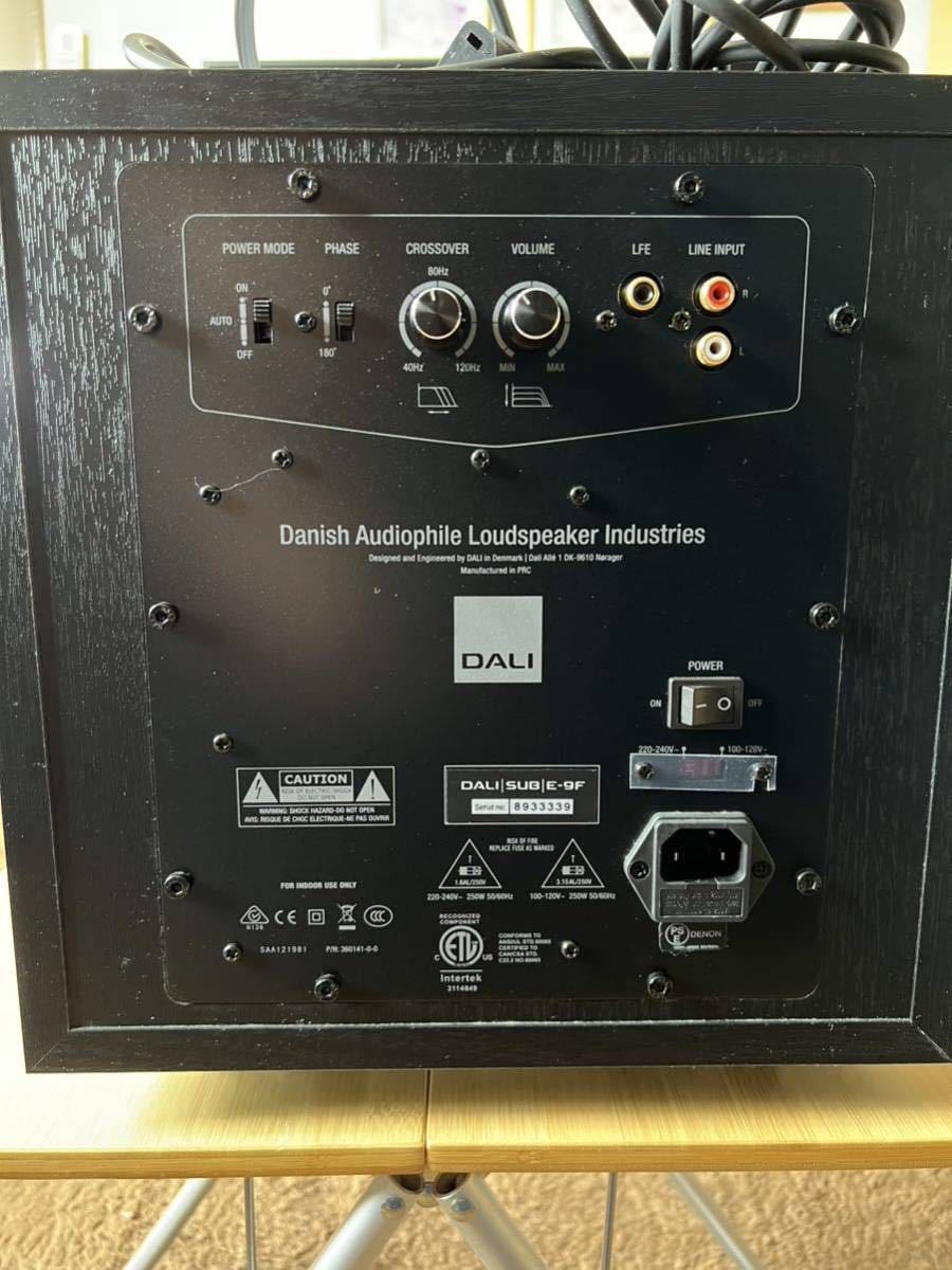 Yahoo!オークション - Dali サブウーファー SUB E-9F