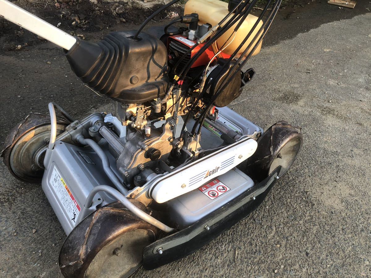 Yahoo!オークション - AGRIP アグリップ自走式 草刈機 SP850A 4WD 草刈...