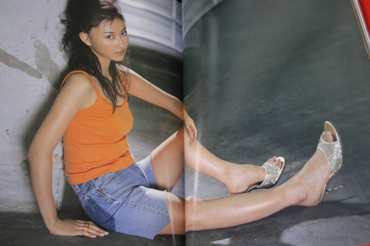 代購代標第一品牌－樂淘letao－＜Ra＞菊川玲写真集、雑誌「Ray」専属モデル、’99年度「東レキャンペンガール」、NHK「新選組!」、映画「ゴジラ」、美脚、東大