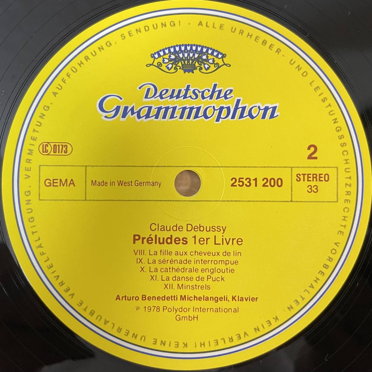 Yahoo!オークション - ARTURO BENEDETTI MICHELANGELI /Claude Debuss...