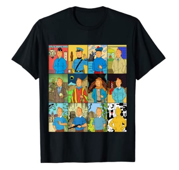 タンタンの冒険 黒a Tシャツ Lイラスト、キャラクター|売買されたオークション情報、yahooの商品情報をアーカイブ公開 オークファン()